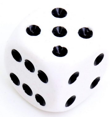 Melempar dadu di Arduino