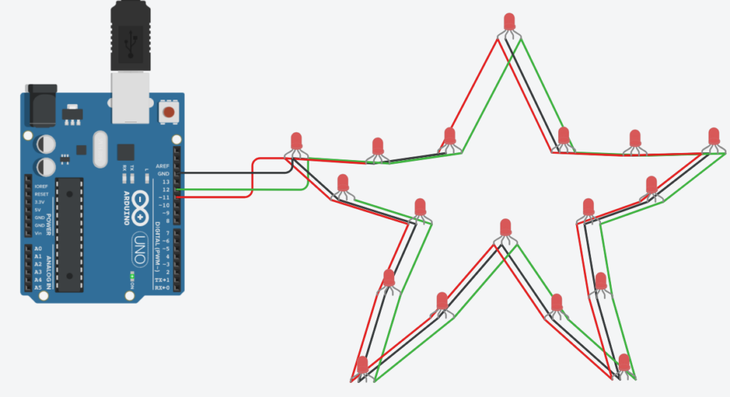 Etoile de Noël Arduino